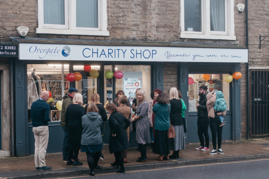 Overgate Hospice makes its mark on the Sowerby Bridge high street ...