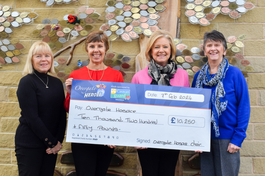 Overgate Hospice Choir raises over £10,000 through heartfelt harmonies ...