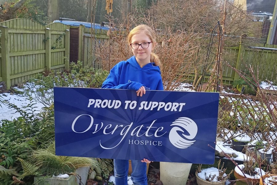 Local Girl Races to the Top for Overgate Hospice - Overgate Hospice